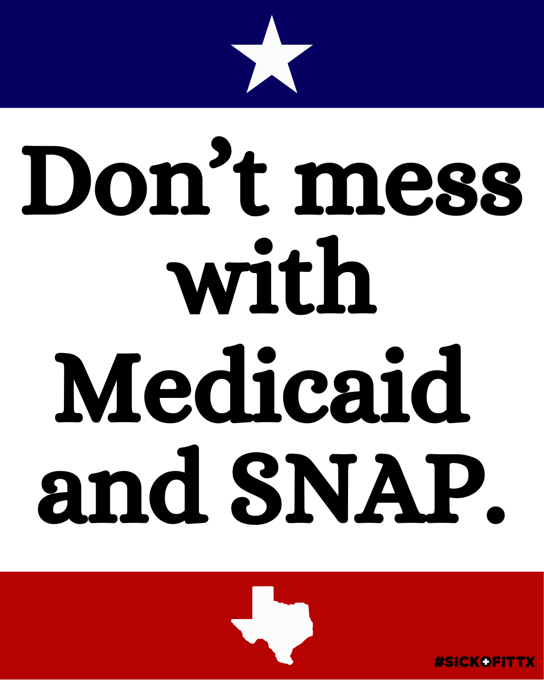 Protect Medicaid and SNAP Now!